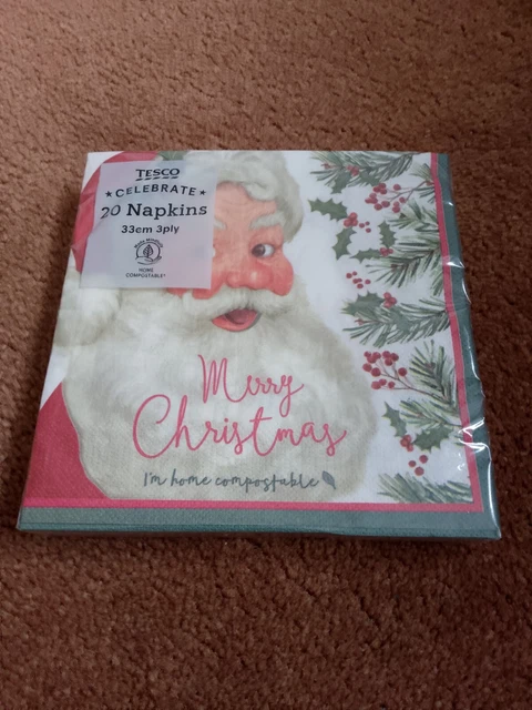 TESCO PAPER NAPKINS £0.62 - PicClick UK