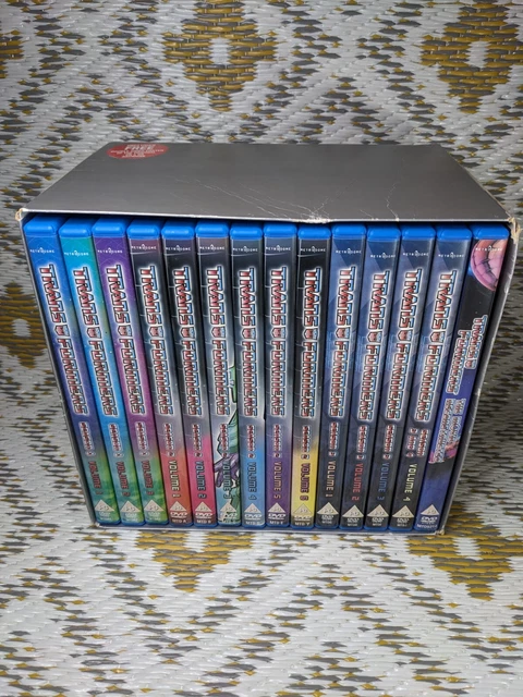 TRANSFORMERS THE COMPLETE Gen 1 Original Cartoon Collection DVD Box Set ...