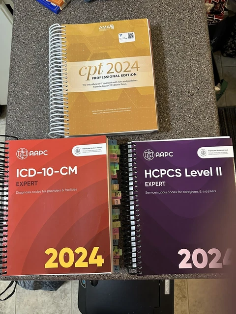 HCPCS NIVEL II 2024, ICD-10-CM Expert 2024, CPT 2024 EUR 170,32 ...