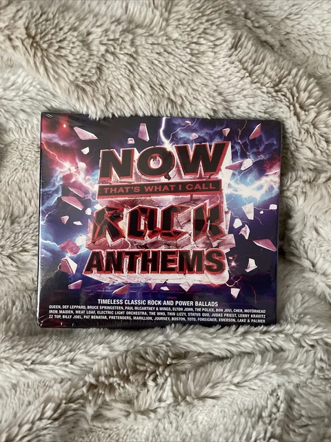 NOW THAT'S WHAT I Call Rock Anthems - Various Artists (NOW) 4CD Album New £8.25 - PicClick UK