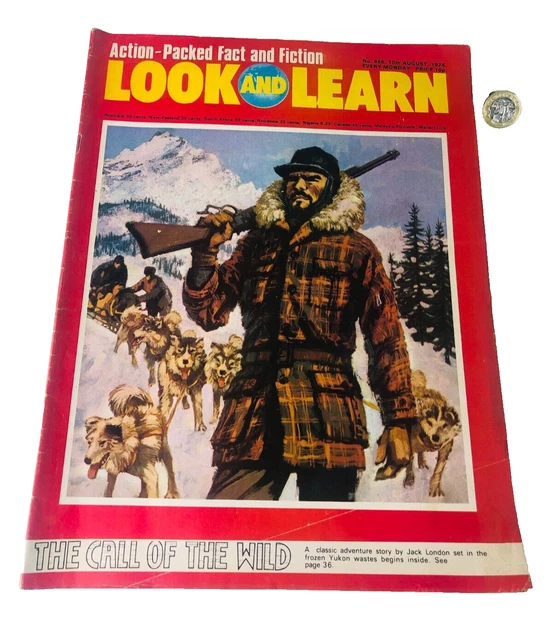MAGAZINE LOOK AND Learn Mag August 1974 Vintage ra £4.79 - PicClick UK
