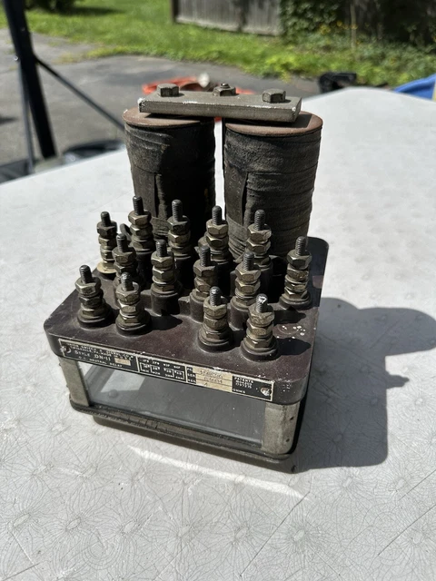 VINTAGE 1948 ERA Union Switch & Signal Co Railroad D.C. Neutral Relay ...