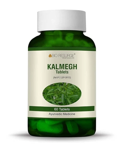 BIO RESURGE KALMEGH Tablet | Natural Liver Supplement | Liver Detox 60 ...