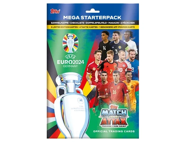 TOPPS UEFA EURO 2024 Germany Match Attax Trading Cards - 1x Starterpack ...
