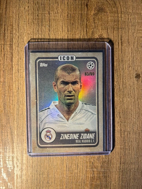 JAMAL MUSIALA PLATINUM Curated Set - Zinedine Zidane Icon Card /99 EUR ...