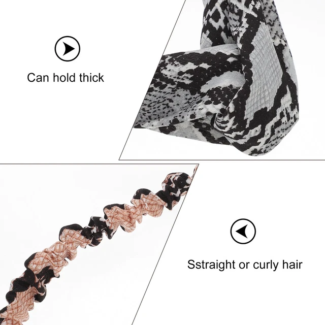 4 PZ TESTA doccia wraps criss cross testa wraps lavaggio viso fascia ...