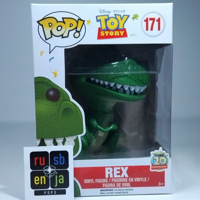 FUNKO POP! DISNEY Pixar Toy Story Rex #171 £34.99 - PicClick UK