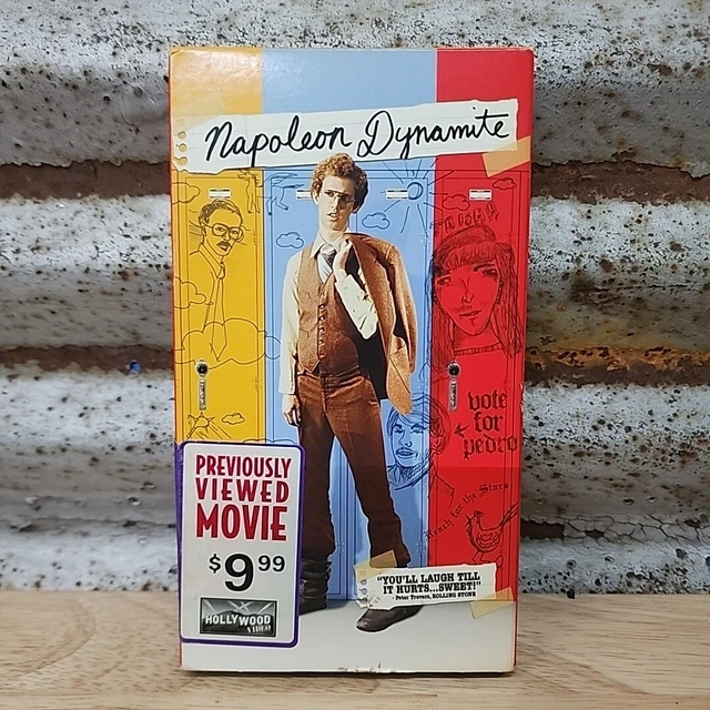 NAPOLEON DYNAMITE (VHS, 2004) Comedy VHS Tape Vintage Y2K Late Era EX ...