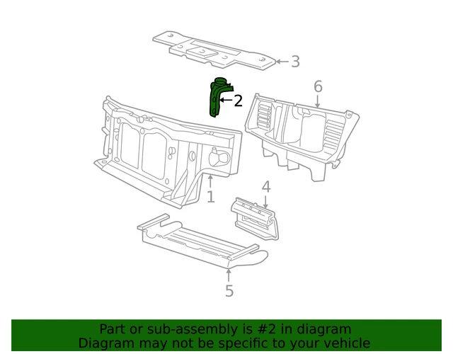 GENUINE FORD RADIATOR Support Bracket 1L2Z-8A193-AB $5.67 - PicClick CA