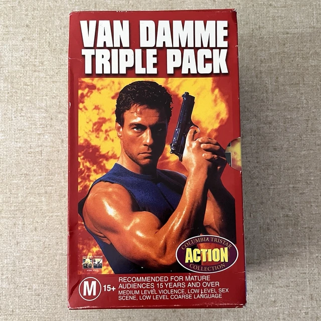 VAN DAMME TRIPLE Pack VHS Box Set $35.00 - PicClick AU