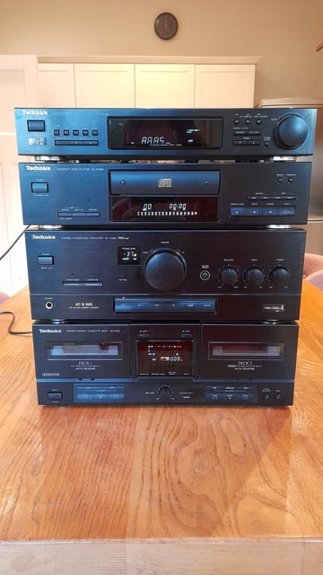 TECHNICS VINTAGE STEREO System Hifi Separates 90s Japan £271.12 ...