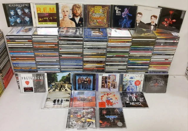 250 X MUSIC CD Joblot- Ozzy Osbourne Pet Shop Boys Depeche Fleetwood ...