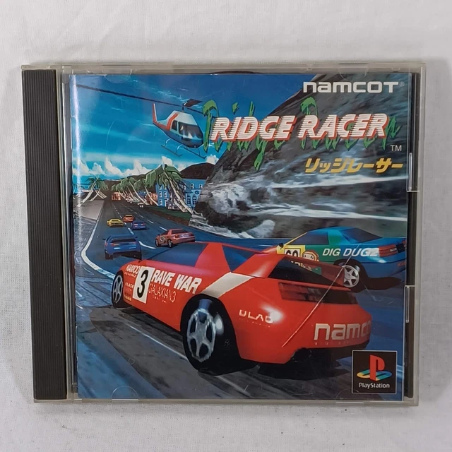 SONY PLAYSTATION PS PS1 Ridge Racer Complete Set Japan Import NTSC-J ...