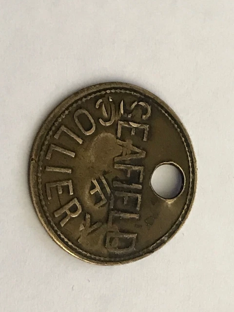 ORIGINAL SEAFIELD COLLIERY Pit Check Token Tally 3062 EUR 21,58 ...