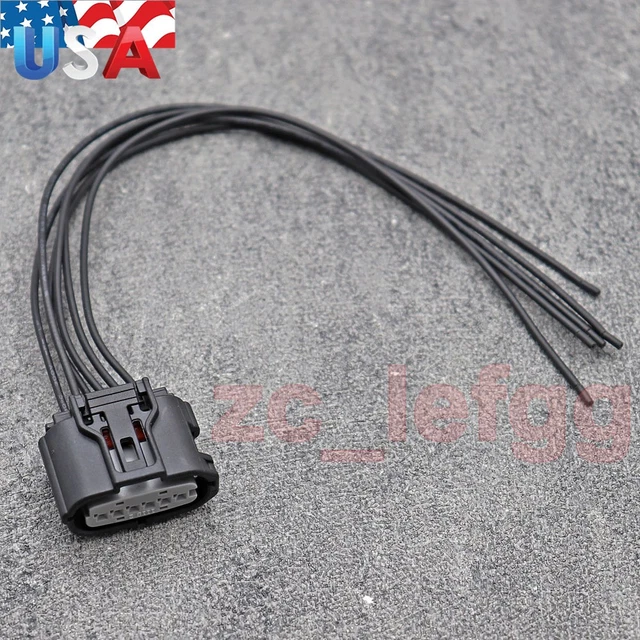 6-PIN FIT FOR Toyota Connector Pigtail Plug 90980-12831 $16.37 ...