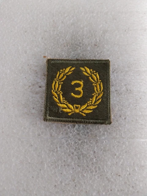 PATCH ARMEE US 3 MERITORIOUS UNIT CITATION ww2 ORIGINAL EUR 6,00 ...