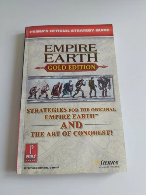 PRIMA'S OFFICIAL STRATEGY Guide Empire Earth Gold Edition EUR 11,53 ...