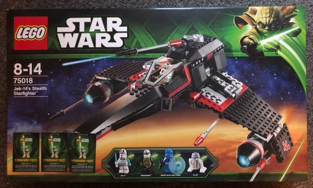 LEGO STAR WARS 75018 JEK-14's STEALTH STARFIGHTER Retired Set £149.99 ...