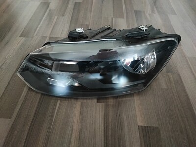 ORIGINAL VW POLO 6R Bj. 2009-2014 Halogen Scheinwerfer Lampe Links ...