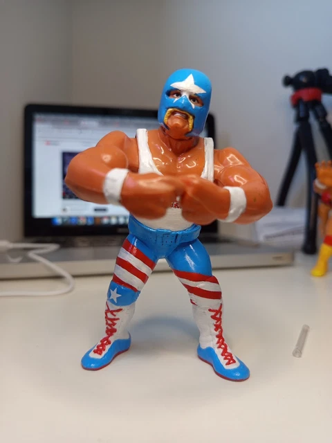 HULK HOGAN MUÑECO vintage hasbro wwf mr america custom EUR 40,00 ...