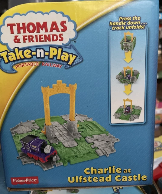 THOMAS AND FRIENDS Take N Play Charlie At Ulfstead Castle Fisher Price ...