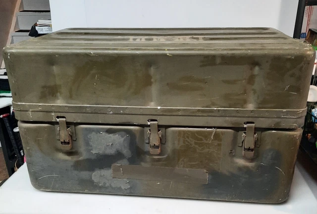 32X22X20 ALUMINUM MILITARY Medical Chest Watertight Storage Box ...