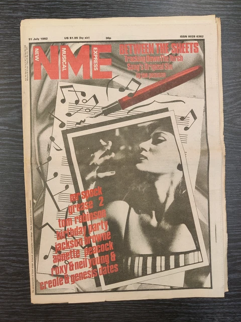 NME: JACKSON BROWNE, The Birthday Party, Annette Peacock, Mr Spock, 31 ...