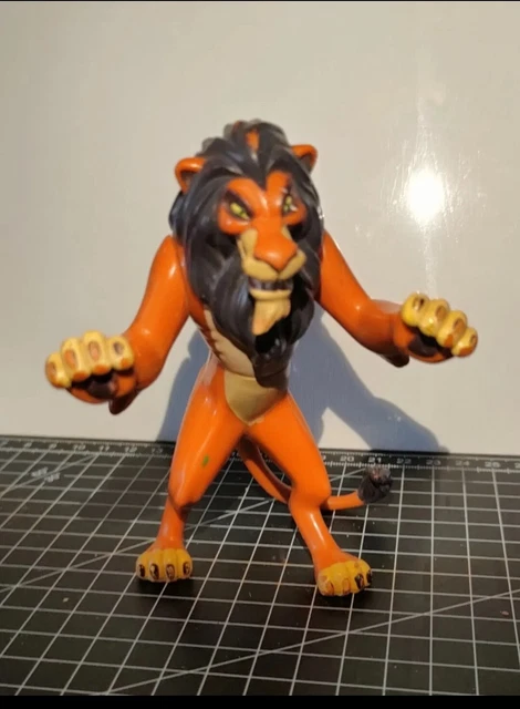 LION KING HASBRO Scar Rare Figure Battle For The Kingdom Roaring Kings ...