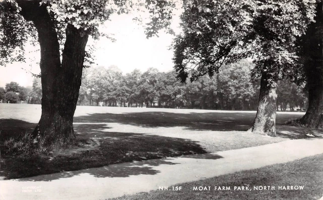 NORTH HARROW - Moat Farm Park ~ An Old Frith's Real Photo Postcard ...