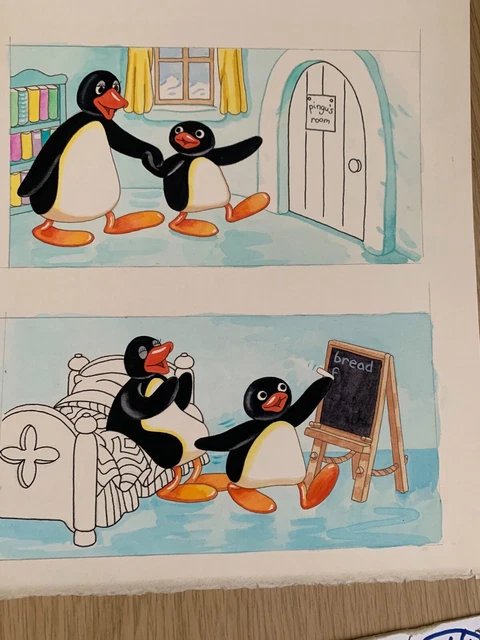 RIVISTA PINGU - Opera d'arte originale - Iss lista 70 mamme - 2 EUR 98 ...