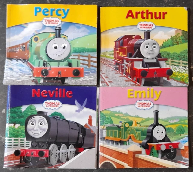 THOMAS THE TANK Engine & Friends Book Bundle - Arthur, Emily, Neville ...