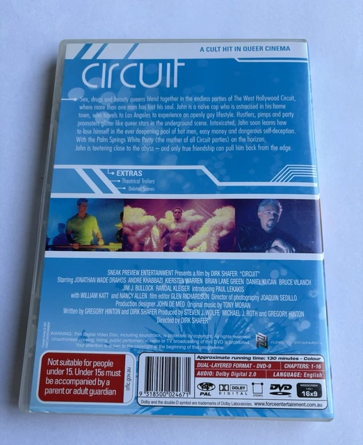 CIRCUIT 2001 DVD A Film by Dirk Shafer - Pal Region 4 - Free Aus Post ...