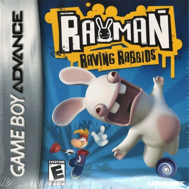 RAYMAN RAVING RABBIDS GBA (Brand New Factory Sealed US Version) Game ...
