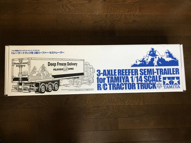 3-AXIS REEFER / Semi-Trailer 56319 TAMIYA 1/14 Electric RC Big Truck No ...