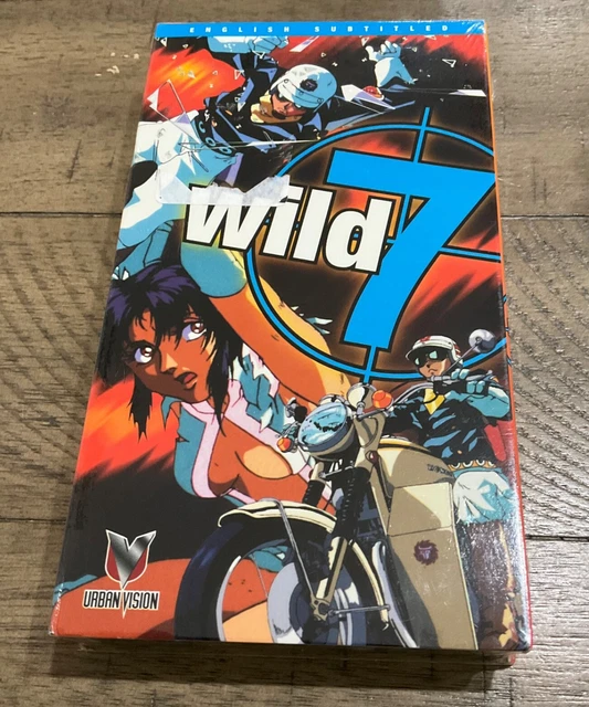WILD 7 ANIME (VHS, 1999) English Dubbed, Anime Japanese ~ BUY 2 GET 1 ...