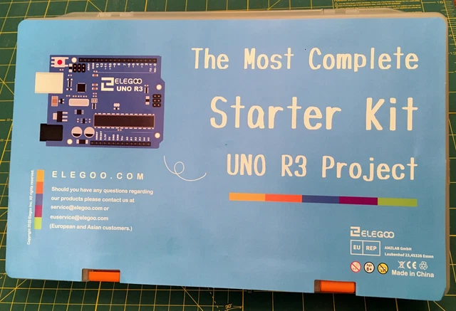 ELEGOO UNO R3 Project The Most Complete Starter Kit - Arduino - With ...