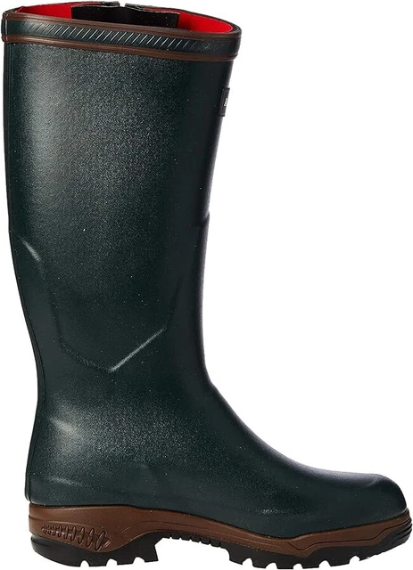 AIGLE PARCOURS 2 ISO Unisex Adults' Wellington Boots 7.5UK / 41EU Green ...