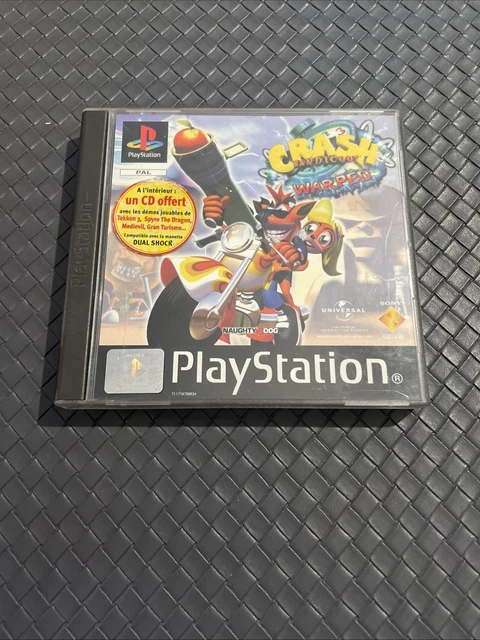 CRASH BANDICOOT 3 Warped Jeu Playstation 1 PS1 Comme Neuf EUR 69,90 ...