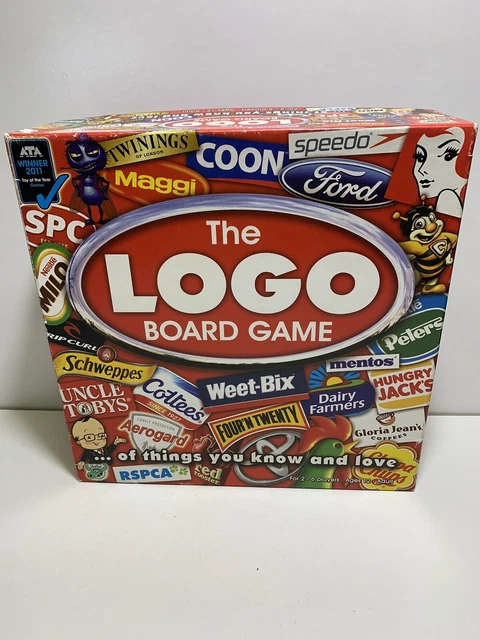 THE LOGO BOARD Game Australian Complete Original Board Game Good ...