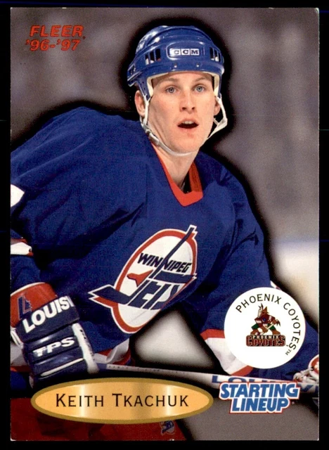 1997-98 KENNER CARTES de démarrage Keith Tkachuk Phoenix Coyotes #4 EUR ...
