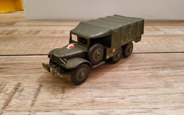 DODGE 6X6 T223 wc 63 militaire norev solido dinky toys 1/43 Incomplet ...