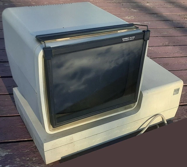 VINTAGE IBM PC Computer Mainframe 5291 Terminal W/ Monitor - NO ...