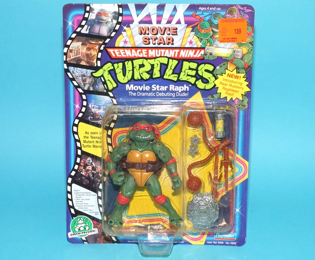 TMNT TEENAGE MUTANT Ninja Turtles Movie Star Raph Moc Mosc Sealed Card 1992 P... EUR 139,99 ...