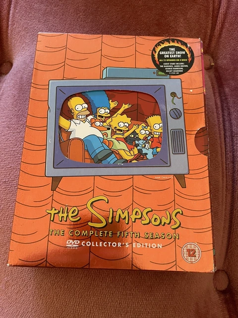 THE SIMPSONS: THE Complete Fifth Season (DVD, 2004) £0.99 - PicClick UK