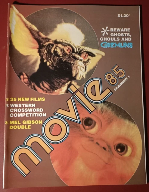 MOVIE 85, NO. 1 - Australian Magazine / Christopher Reeve, Ghostbusters ...