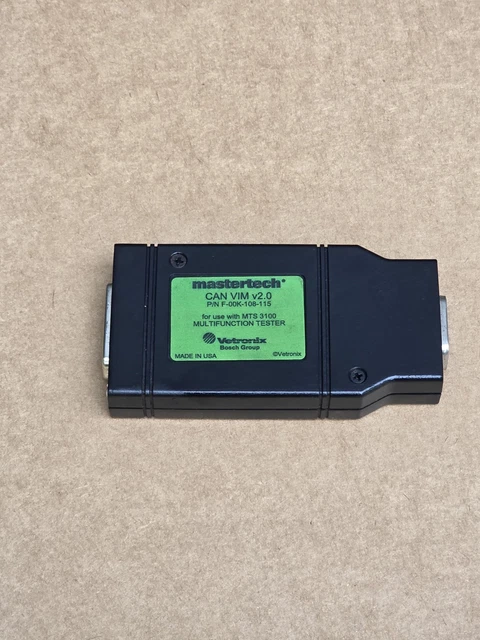 MASTERTECH VETRONIX CARTRIDGE - Can VIM V2.0 P/N F-00K-108-115 - MTS ...