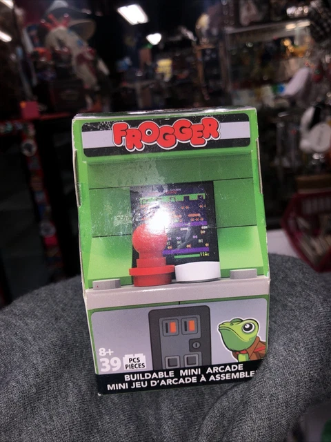 ARCADE CLASSICS BUILDABLE Mini Arcade You Build 39 Pieces - Frogger ...