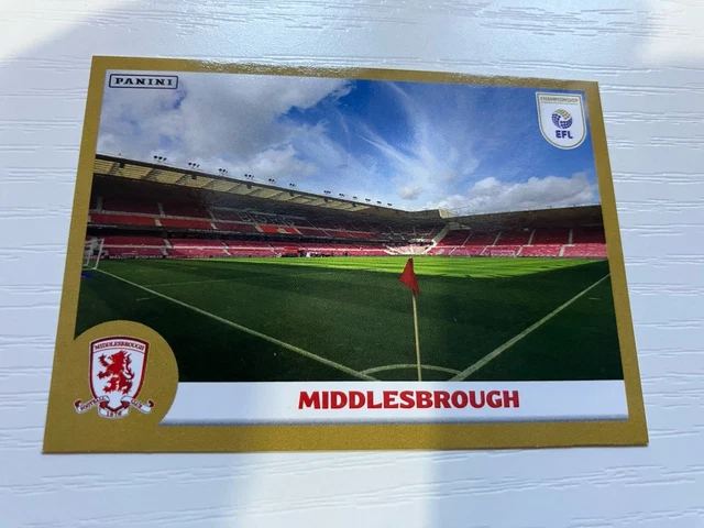 PANINI EFL 2025 - 26 Sticker The Riverside Stadium Middlesbrough #187 £ ...