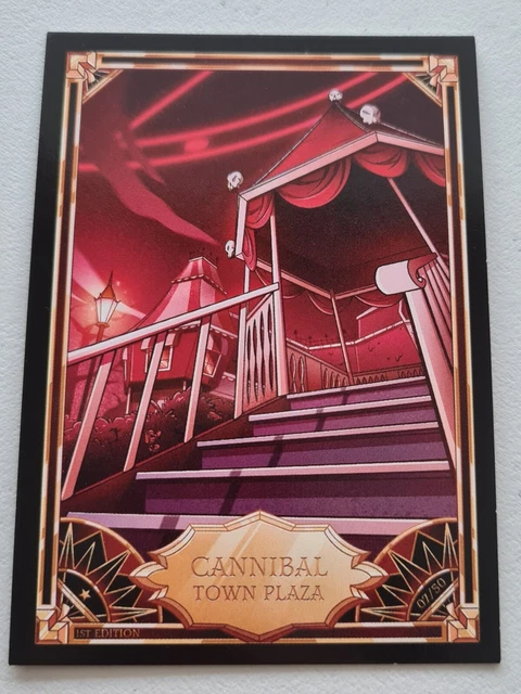 HAZBIN HOTEL TRADING Card - Cannibal Town Plaza 07/50 Non Foil - 1st ...