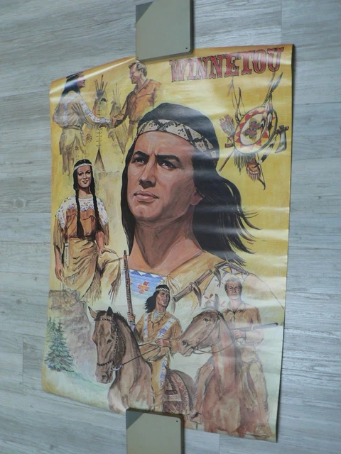 EV-PO-431 SUPER Poster Winnetou 1978 Scandecor Poster New Old Stock ...